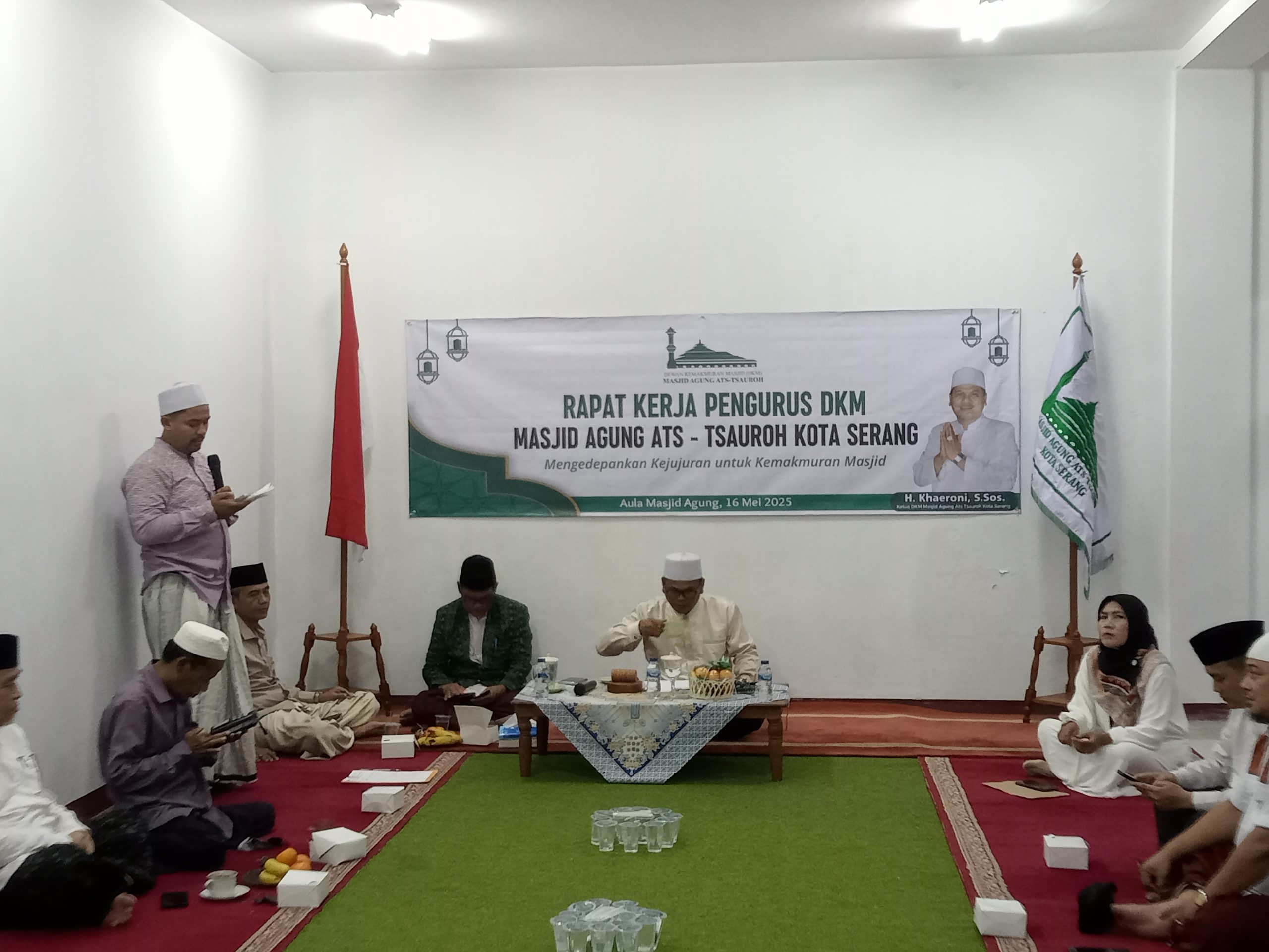 DKM Masjid Agung At Tsauroh Gelar Raker Tugas Dan Fungsi Pengurus Baru ...